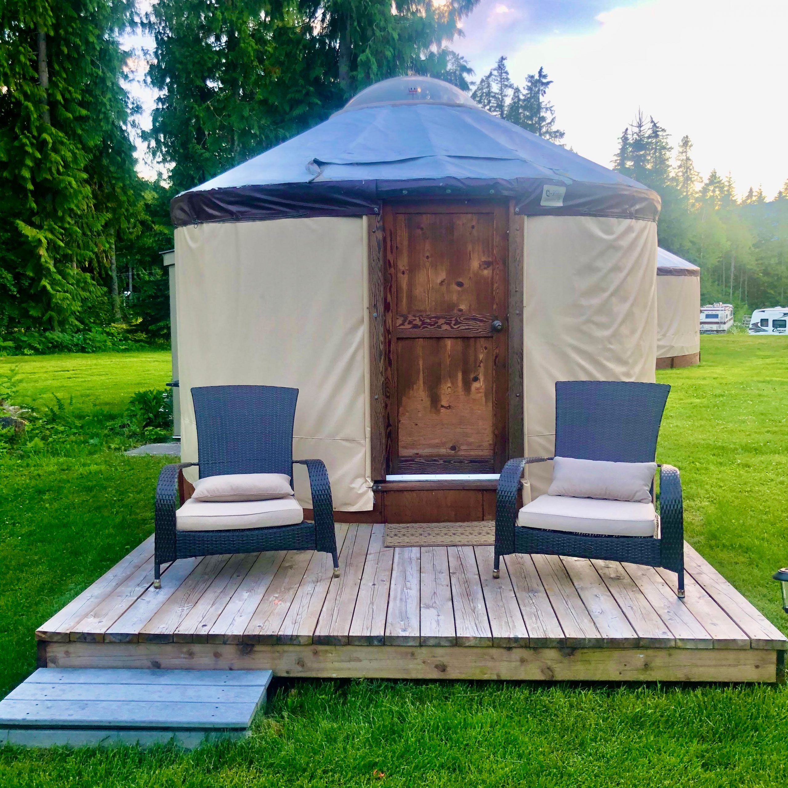 Our Yurts - Full Circle Retreat